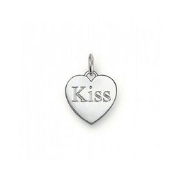 Thomas Sabo Kettenanhänger PE437-001-12 Ketten-Anhänger Herz Kiss Sterling-Silber