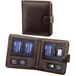 Hama Etui Speicherkarten-Tasche für Sony Memory-Stick Braun