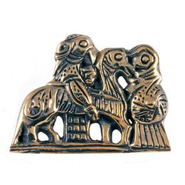 HOPLO Kettenanhänger Walküren-Anhänger Bronze Anhänger Schmuck Wikinger Vikings Valkyries