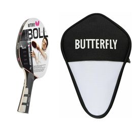 Butterfly Tischtennisschläger 1x Timo Boll Black 85030 + Cell Case 1 Set