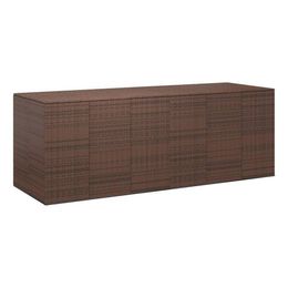 furnicato Gartenbox Garten-Kissenbox PE Rattan 291x100