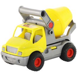 WADER QUALITY TOYS Spielzeug-Betonmischer ConsTruck Betonwagen Lastwagen LKW Baustelle gelb