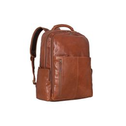 STILORD Notebook-Rucksack "Sherlock" Vintage Laptoprucksack 17 Zoll Leder