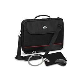 PEDEA Laptoptasche 4-teiliges Laptop Starterset Trendline