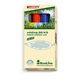 Edding Kugelschreiber 4 Edding 28 Ecoline Whiteboard-Marker farbsortiert