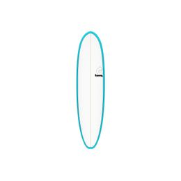 Torq Wellenreiter Surfboard Torq Epoxy TET 7.8 V+ Funboard Blau Pinl