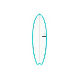 Torq Wellenreiter Surfboard Torq Epoxy TET 5.11 MOD Fish Blau Pinlin
