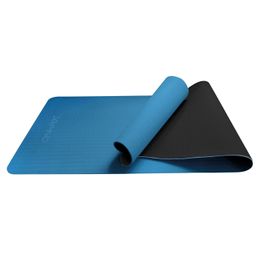 OnWay Fitnessmatte OnWay Yogamatte mit Tragegurt 6mm Fitnessmatte blau