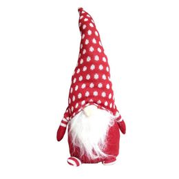 BURI Dekofigur Deko-Weihnachtswichtel mit Zipfelmütze 45cm Weihnachtsdeko Wichtel Tür
