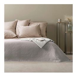 SEI Design Bettüberwurf Living Trend Taupe hell 240x220 cm