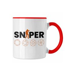 Trendation Tasse Sniper Fotograf Tasse Geschenk