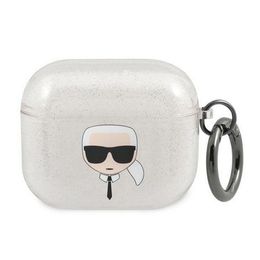 K by KARL LAGERFELD KARL LAGERFELD Kopfhörer-Schutzhülle Karl Lagerfeld KLA3UKHGS AirPods 3 Hülle silber