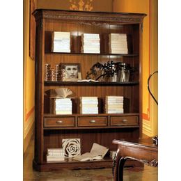 JVmoebel Bücherregal, Büro Bücherregal Holz Bücherregal mit Schubladen Design Arbeitszimmer