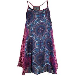 Guru-Shop Midikleid Boho Dashiki Minikleid