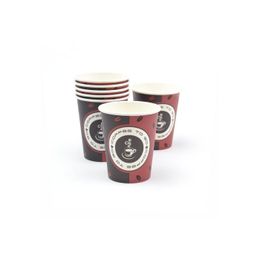 Coffee-to-go-Becher 1000 Stück Kaffeebecher TO GO aus Papier (80 mm)