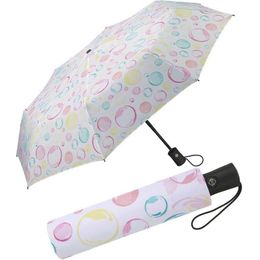Happy Rain Taschenregenschirm schöner Damen-Regenschirm mit Auf-Zu-Automatik