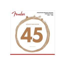 Fender Saiten, (7060 Phosphor Bronze Acoustic Bass Strings Medium Scale 45-100)