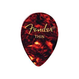 Fender Plektrum, Picks 358 Shape thin Shell 72er Set
