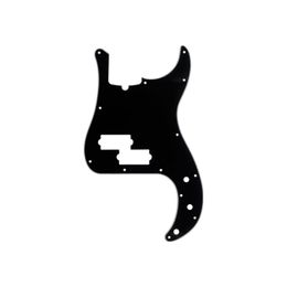 Fender E-Bass, Pickguard Modern Style P-Bass Black 3-Ply