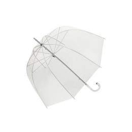VON LILIENFELD Stockregenschirm Melina Glockenschirm Transparent Durchsichtig Hochzeitsschirm