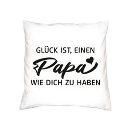 Soreso® Soreso® Dekokissen Kissen + Urkunde Geschenk Papa zum Geburtstag Vatertag Weihnachten