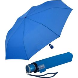 Impliva Taschenregenschirm miniMAX® mit Auf-Automatik windsicher uni