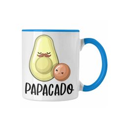 Trendation Tasse Papacado Tasse Geschenk Werdene Mutter Avocado NIedliche Grafik Schwan