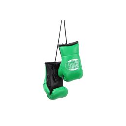 BAY-Sports Boxhandschuhe Mini Deko Box-Handschuhe Boxen Geschenk Auto Paar grün