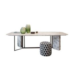 JVmoebel Konferenztisch, Konferenz Design Tisch Stein Tische Ess Wohn Zimmer Italienische