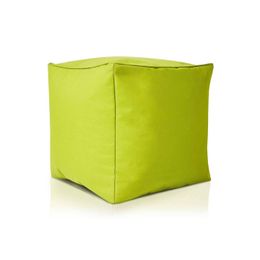 Green Bean Sitzsack Cube (Hocker 40x40x40cm mit EPS-Perlen Füllung