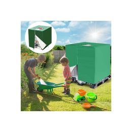 MAGICSHE Gartenmöbel-Schutzhülle UV Schutzabdeckung für 1000 Liter Wassertank