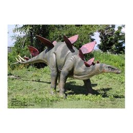 JVmoebel Skulptur Stegosaurus Dinosaurier Dino 5m Skulptur Dekorative Figur Statuen