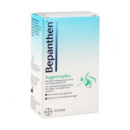 BAYER Vital GmbH Augenpflege-Set BEPANTHEN Augentropfen 20ml