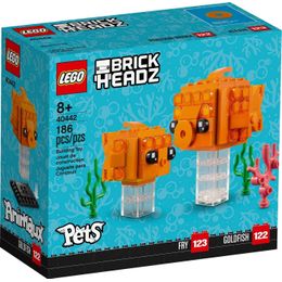 Lego® Spiel, Lego® BrickHeadz 40442 Goldfisch