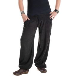 Vishes Fleecehose Warme Winter Thermohose Haremshose aus Fleece Hüfthose