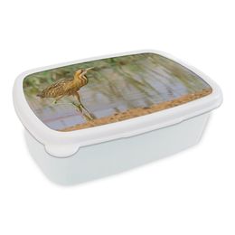 MuchoWow Lunchbox Eine im Wasser stehende Rohrdommel