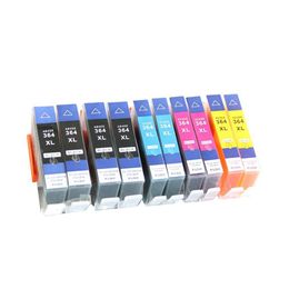 ABC Tintenpatrone (Kompatibles Set 10x Druckerpatrone für HP 364XL DeskJet 3070A 3520