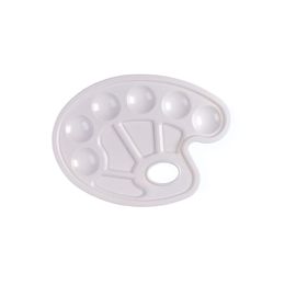Stylex Handabdruck-Set Multi Farb Mischpalette weiß 10 Mulden ovale Form
