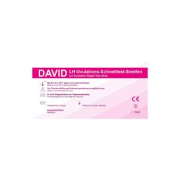 David Ovulationstest 20 x David Ovulationstest Streifen20 miu/ml