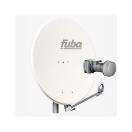 FUBA DAL 802 W Sat Anlage Antenne Schüssel Twin LNB DEK 217 2 Teilnehmer SAT-Antenne