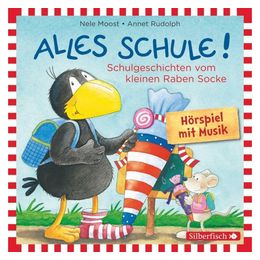 Silberfisch Verlag Hörspiel Alles Schule! Schulgeschichten vom kleinen Raben Socke