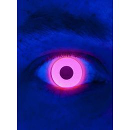 Metamorph Motivlinsen Rote UV Teufel Jahreslinsen Faschings Kontaktlinse