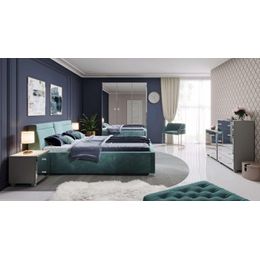 Stylefy Schlafzimmer-Set Faro Grau