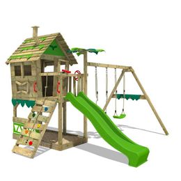 Fatmoose Spielturm JungleJumbo mit Schaukel