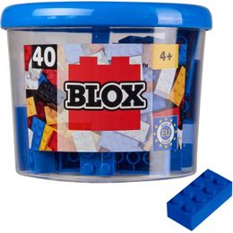 Simba Spielbausteine Konstruktionsspielzeug Bausteine Blox 40 Teile 8er blau 104118881