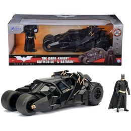 Jada Modellauto Modellauto Batman The Dark Knight Batmobile mit Figur 1:24 253215005