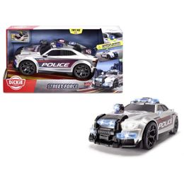 DICKIE TOYS Spielzeug-Polizei Fahrzeug Polizei Auto Go Action / City Heroes Street Force 203307004