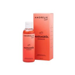 AMORELIE Care Massageöl AMC Wärmendes Massageöl Erdbeere -100 ml