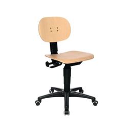 Topstar Drehstuhl Arbeitsdrehstuhl Tec 11 Rl.Buche ergonomisch geformte Sitzfläche und