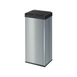 Hailo Mülleimer Abfallbehälter H763xB339xT260mm 52l silber Hailo Inhalt 52 l · Decke